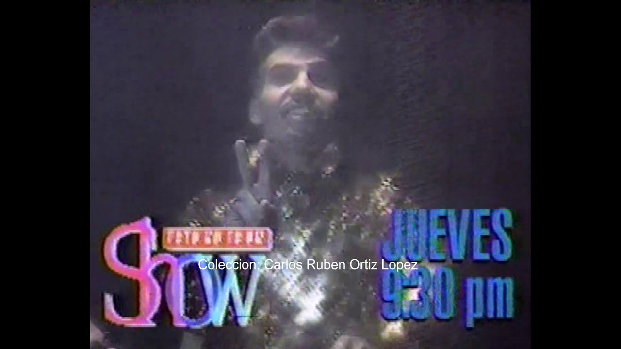 Johnny Ray-Retro promoción "Esto no es un Show" (Puerto Rico 1993 ...
