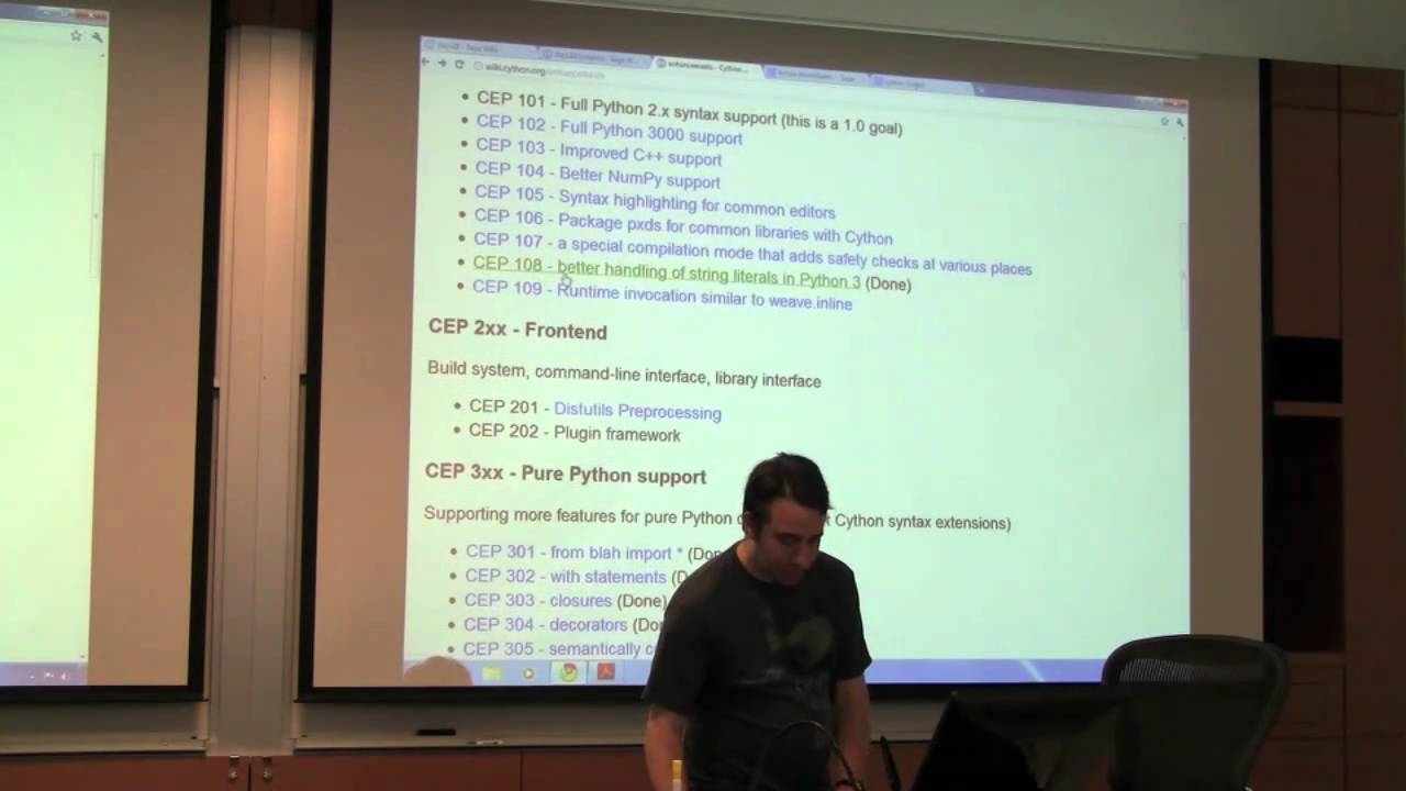 Sage Days 29 talk: Robert Bradshaw - Cython - YouTube