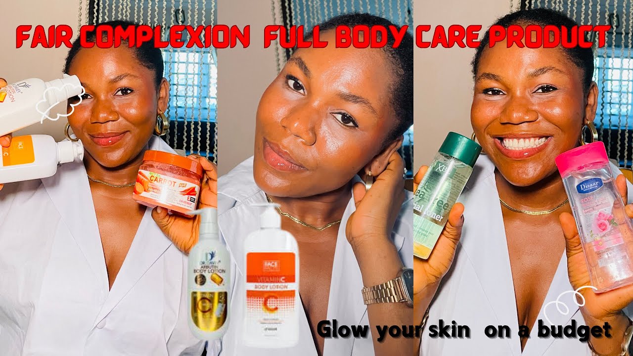 Fair Complexion full Product List for Radiant and Eventoned Skin ...