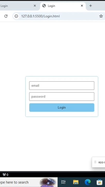 Login page | HTML CSS | html css #learnhtml5andcss3 #coding - YouTube