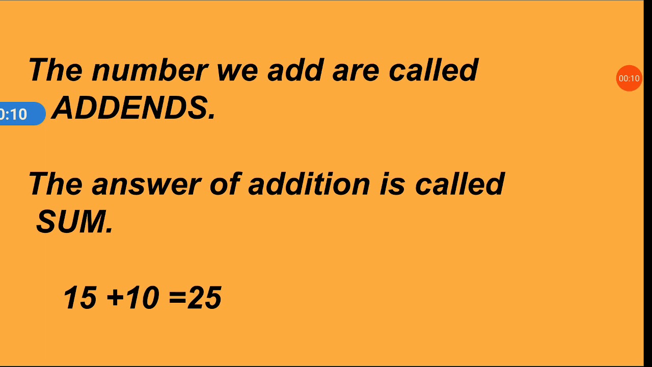 Addition and subtraction - YouTube