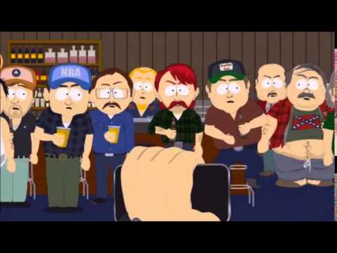 Mister, you better take your gay porn and walk right out of this bar.