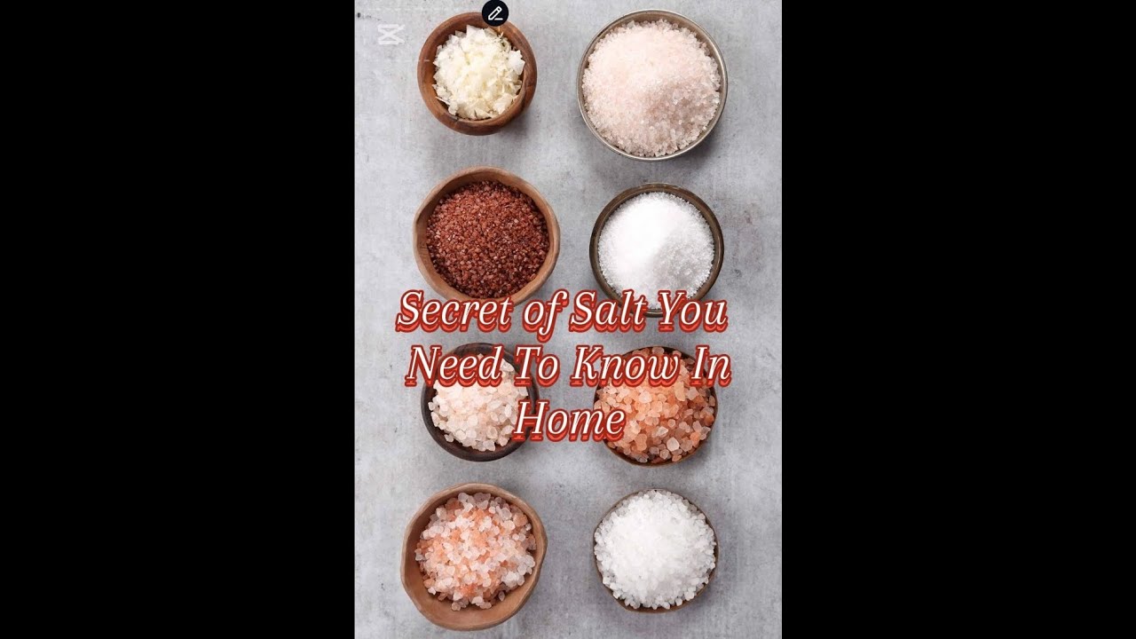 Secret of Salt You Need To Know - YouTube