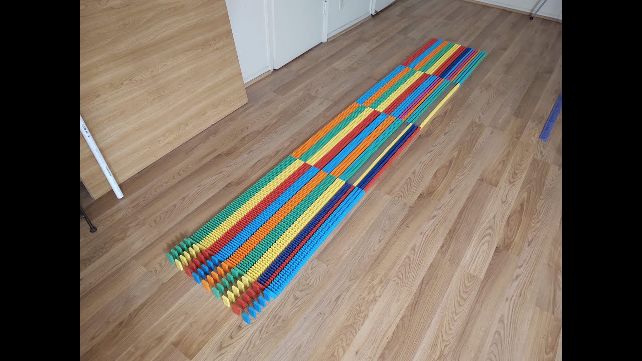 Bulk Dominoes Mini Domino Field - 6912 - YouTube
