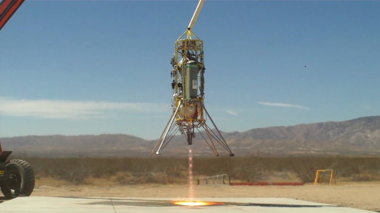 Full duration rocket hover flight in wind 2009.09.13 - YouTube