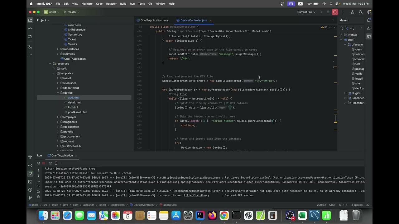 import devices from CSV file - YouTube