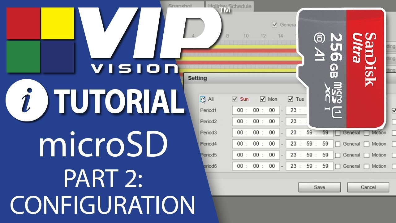 VIP Vision Tutorial: Using microSD storage in IP cameras - Part 2 ...