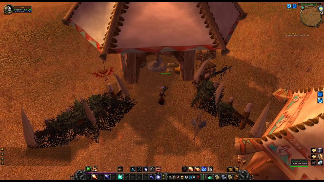 Find Mankrik's Wife [Lost in Battle] , WoW Classic Quest - YouTube