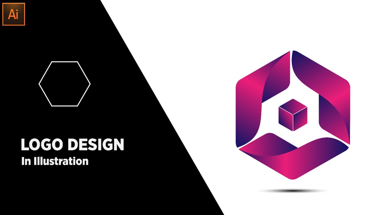 Professional Logo Design In Illustrator || Best Design Ideas In ...