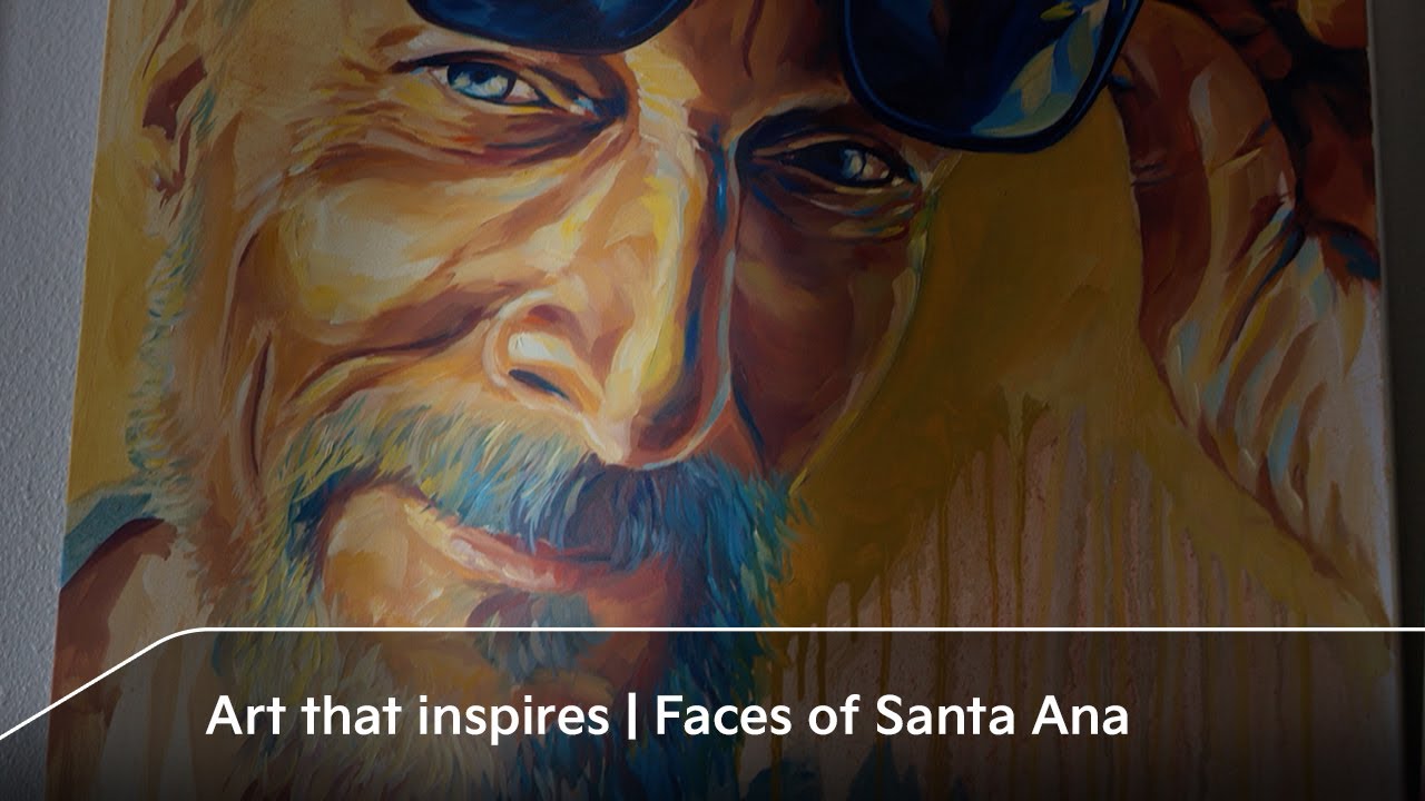 Art that inspires | Faces of Santa Ana - YouTube