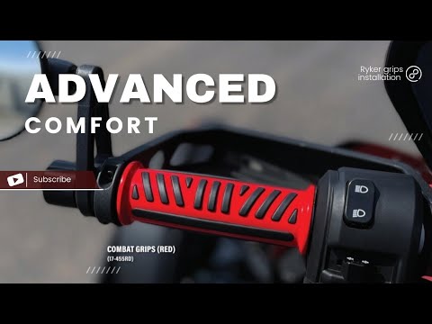 Ride in Comfort: Can-Am Ryker Hand Grips Reviews & Upgrades - YouTube