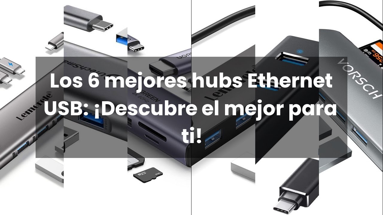 Ethernet usb hub: Los 6 mejores hubs Ethernet USB: ¡Descubre el mejor ...