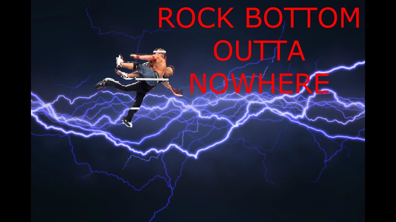 WWE ROCK BOTTOM Compilation - YouTube