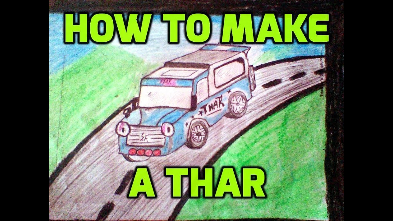 HOW TO MAKE A THAR IN SHEET . STEP BY STEP.BY ART DRAWING 3 - YouTube