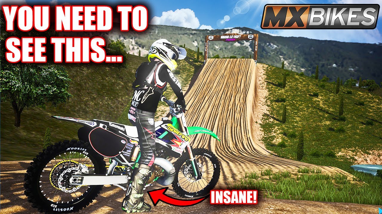 THIS NEW MOD IS THE CRAZIEST THING IN MXBIKES HISTORY!! (YOU NEED TO ...