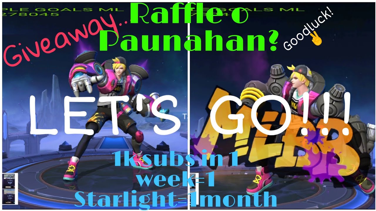 MLBB_June Starlight Giveaway!!!#Free||#MobileLegends|| Road to 1k ...