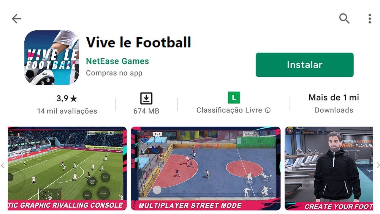 VIVE LE FOOTBALL - APK ANDROID FULL GAMEPLAY - YouTube