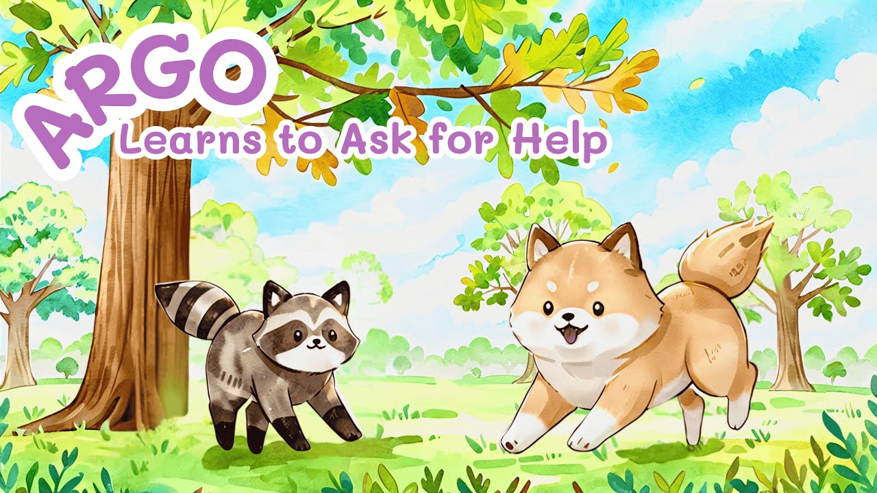 Sing Along | Argo the Dog | Fun Farm Adventure | Argo Learns to Ask for Help | Song for Kids ...