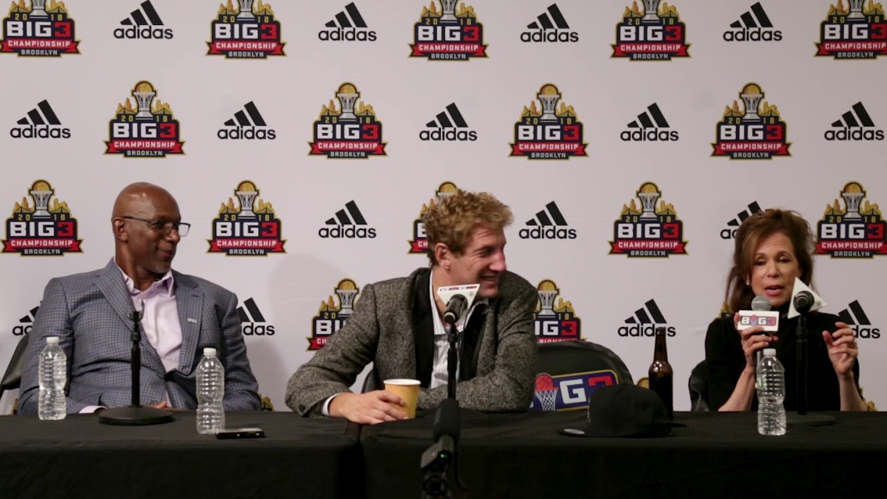 BIG3 Championship: Clyde Drexler, Jeff Kwatinetz, Amy Trask - YouTube