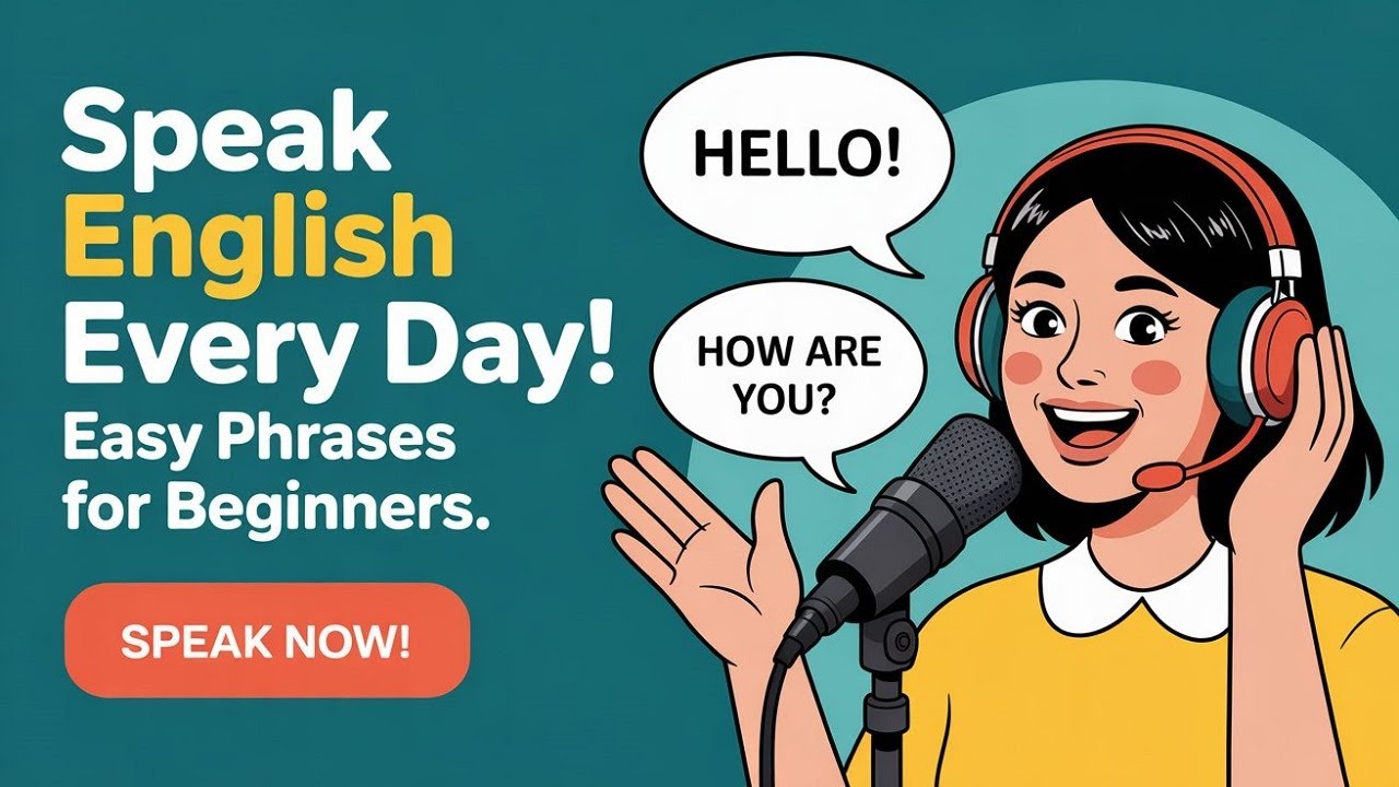 How to Learn English | Simple English Phrases for Daily Use | Listening ...