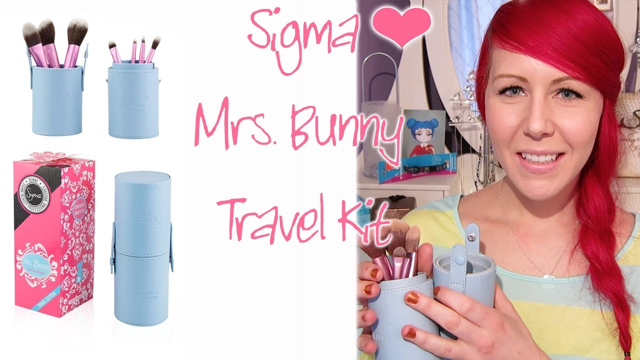 Sigma Mrs Bunny travel kit - YouTube