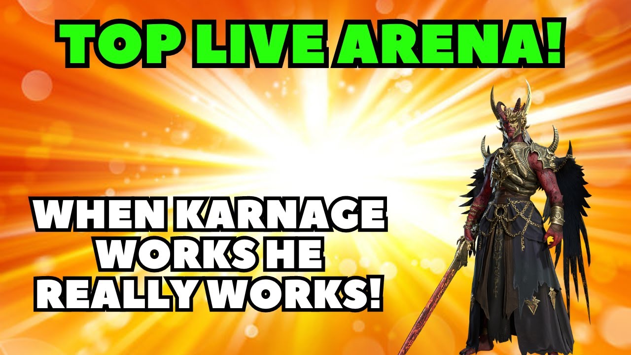 When Karnage Works He Really Works! - YouTube