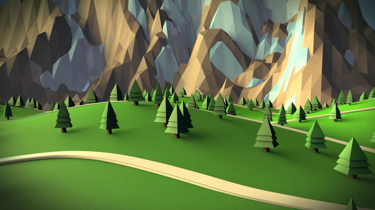 Low Poly Test - YouTube