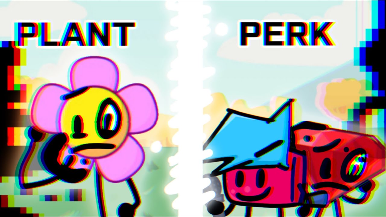 Plant Perk | BFDI X PIBBY X FNF | Vs Flower | Concept - YouTube