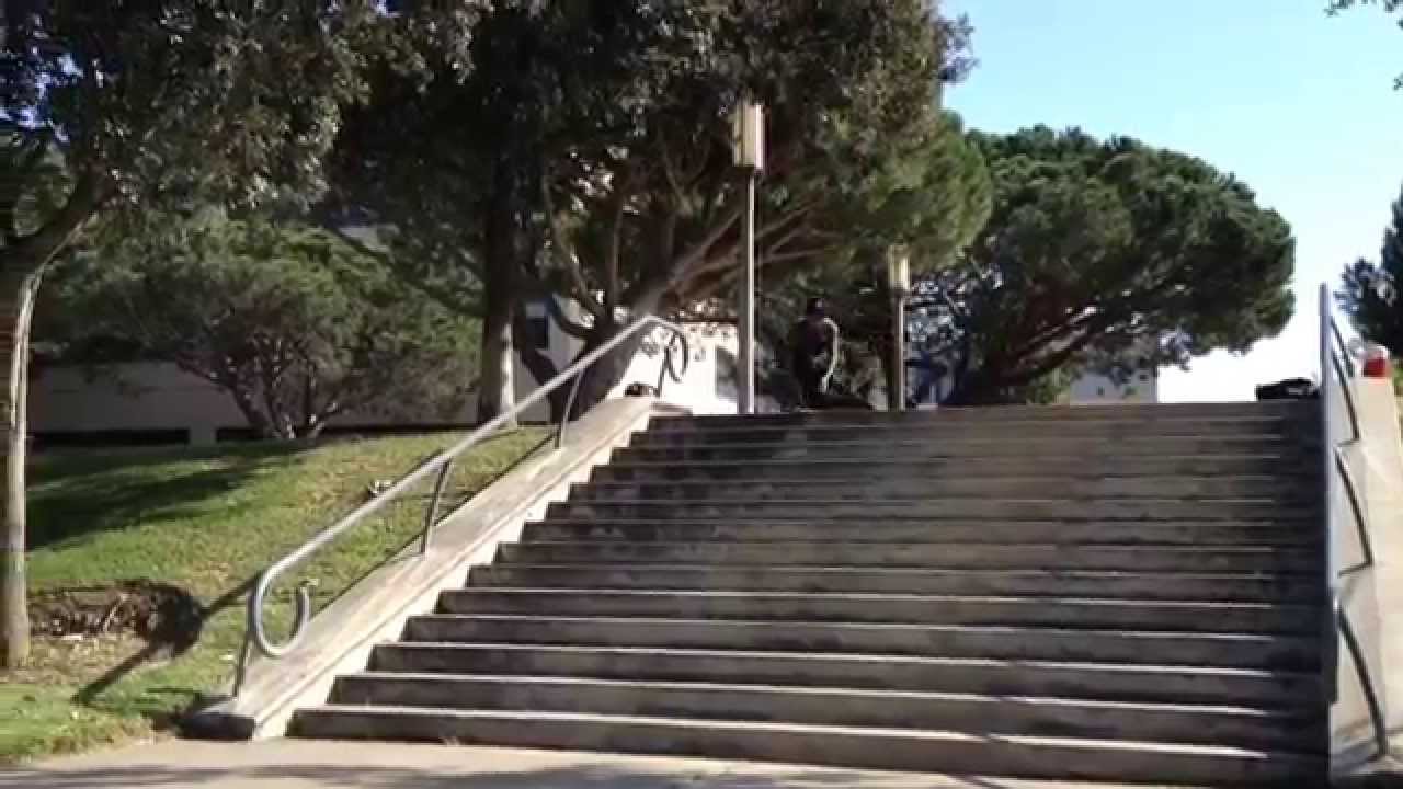 Process: Boardslide UCI 14 Rail - YouTube