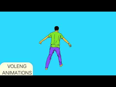 My first Dancing 2D animation video - YouTube