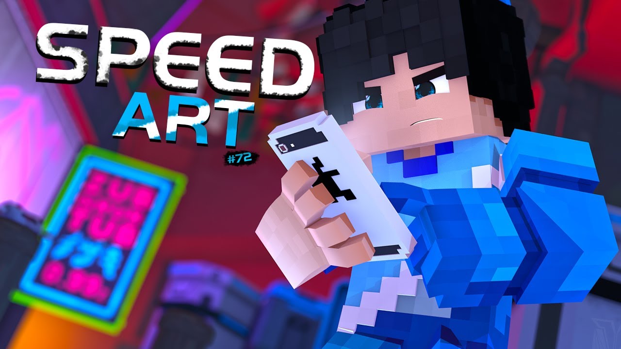 « Reedi Craft » Minecraft Wallpaper Speedart • [#72] - YouTube