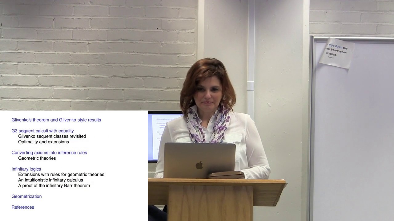 Sara Negri – Unveiling the constructive core of classical theories ...