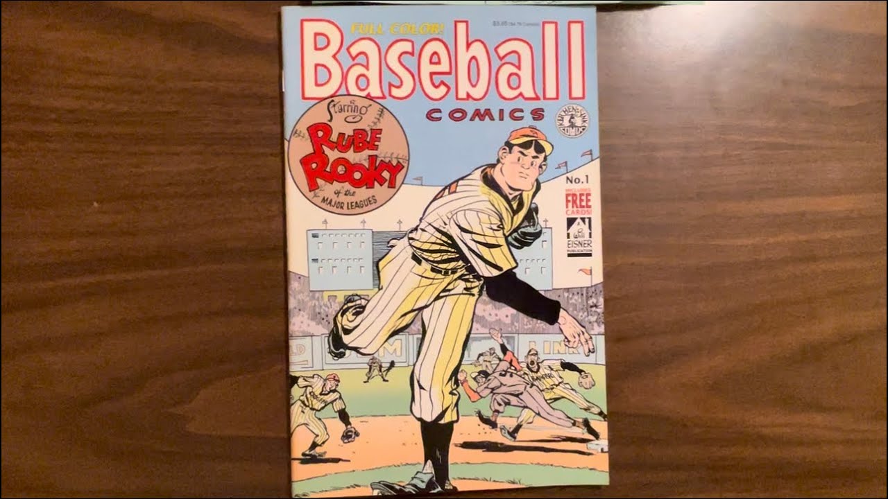 Baseball Comics #1: 1949 Eisner comic book reprint! Feiffer ...