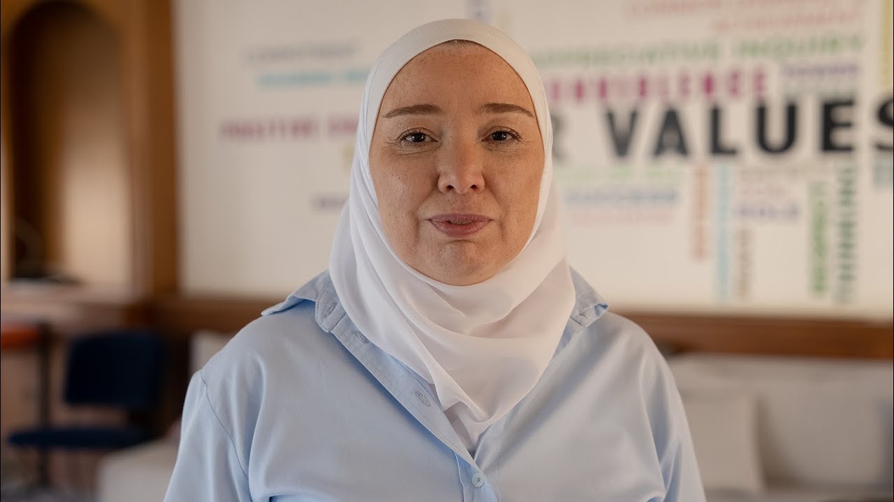 2023 Women Building Peace Award Finalist Abir Haj Ibrahim (Syria) - YouTube