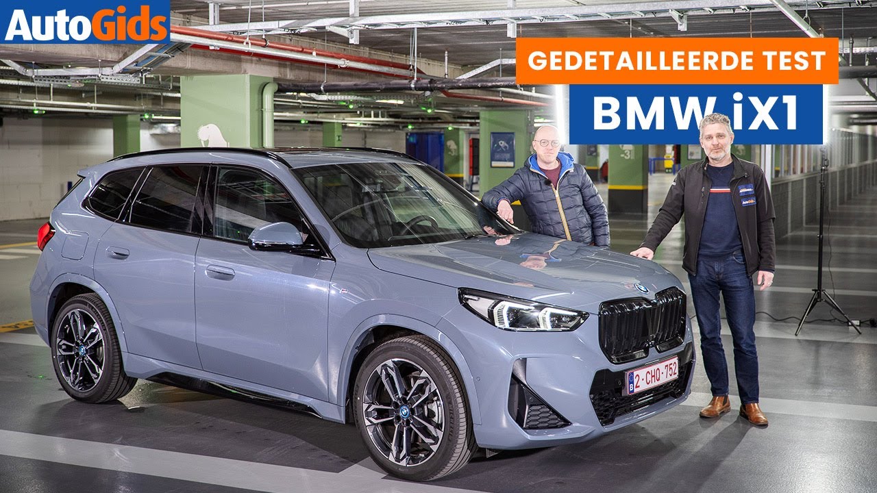 BMW X1 als elektrische iX1 (2023) - Detailtest Autogids - YouTube