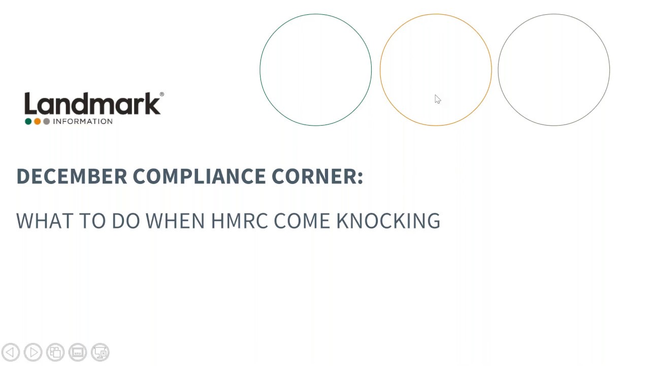 Compliance Corner Webinar: What to do when HMRC come knocking - YouTube