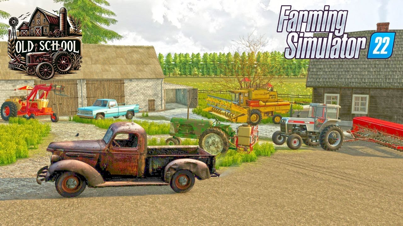 I Spent $400K On My New Ranch | Old School 27 | Farming Simulator 22 ...