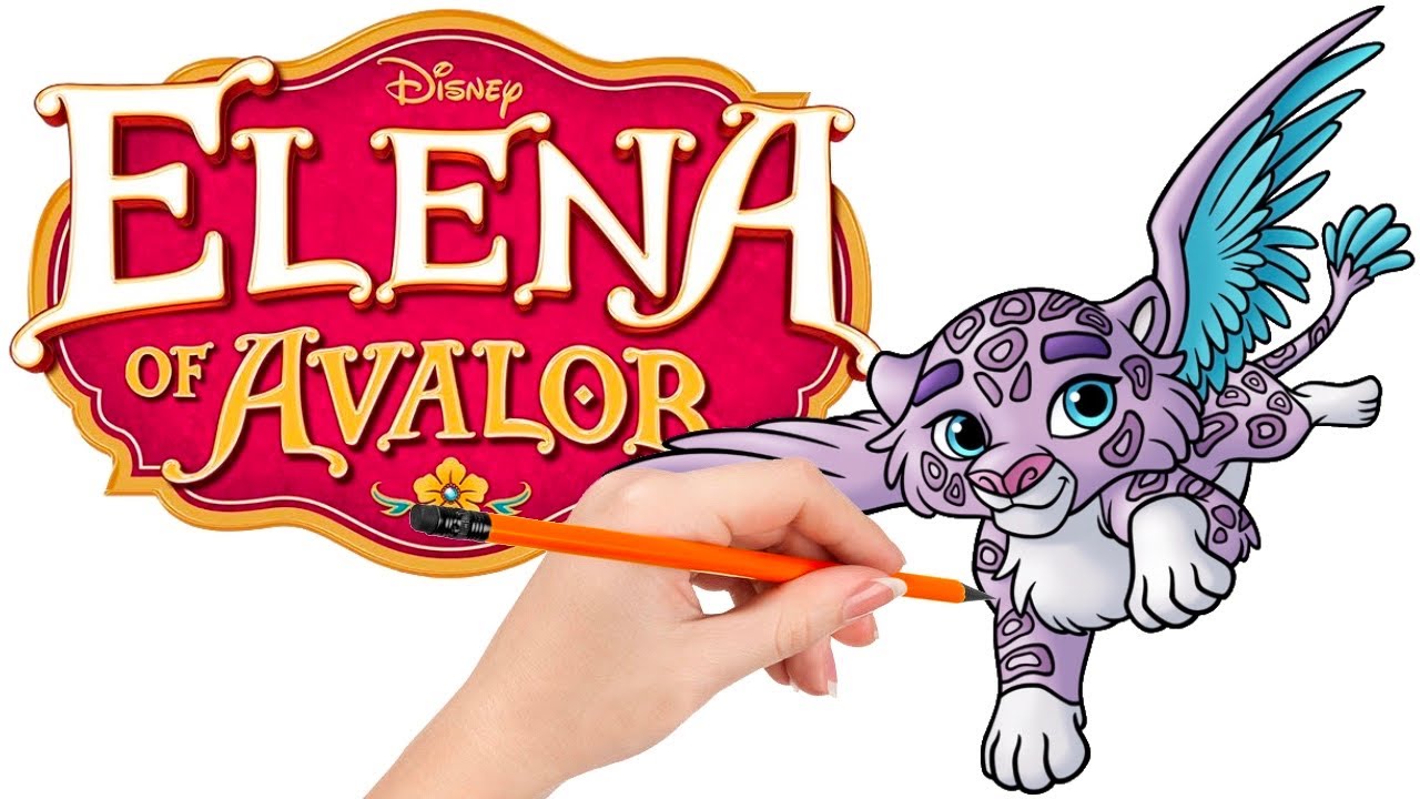 How to draw Mingo from Elena of Avalor - YouTube