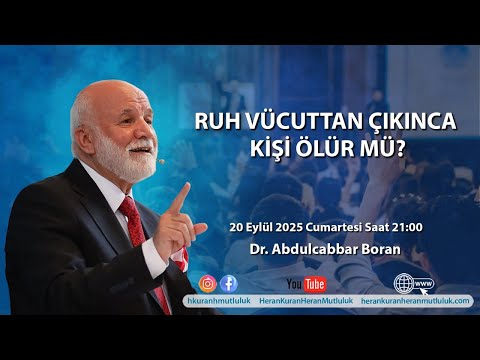 Ruh Vücuttan Çıkınca Kişi Ölür mü? | Dr. Abdulcabbar Boran