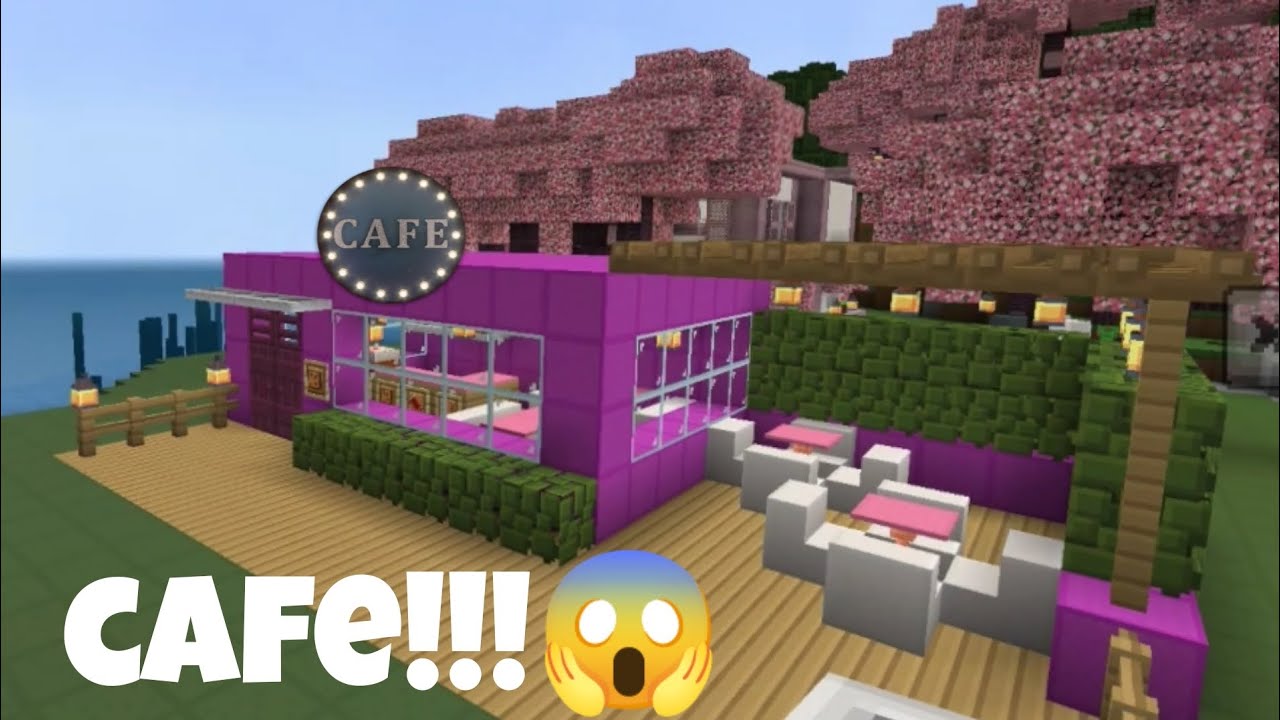 coffee shop (Minecraft) - YouTube