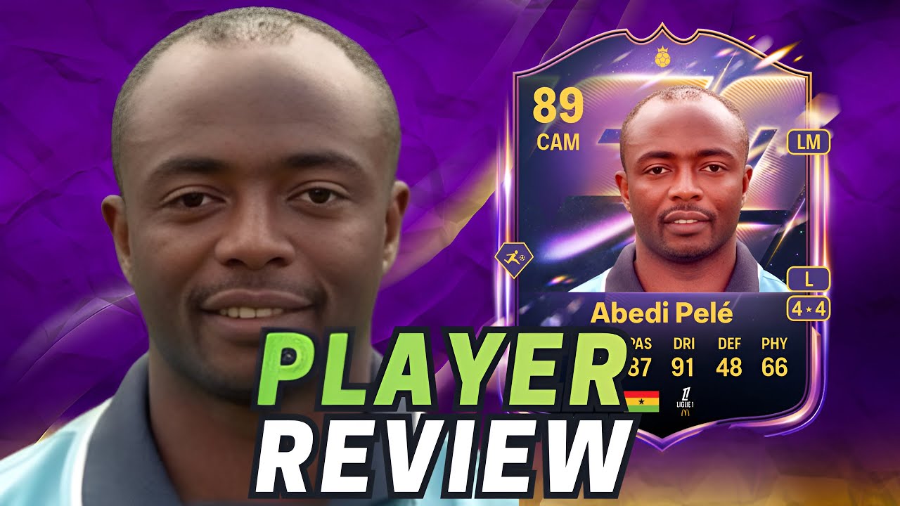 Abedi Pele Base Hero EAFC 26 PLAYER REVIEW - YouTube