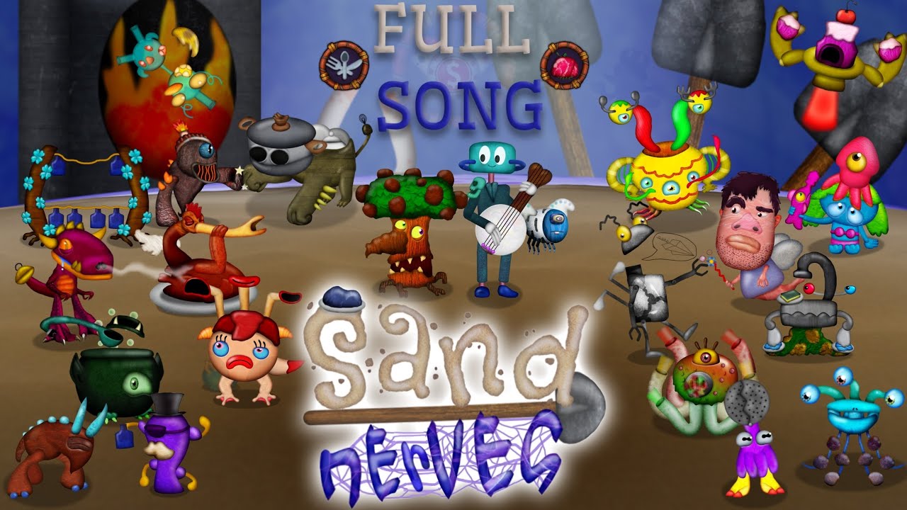 SAND NERVES FULL SONG FANMADE MY SINGING MONSTERS ANIMATED - YouTube