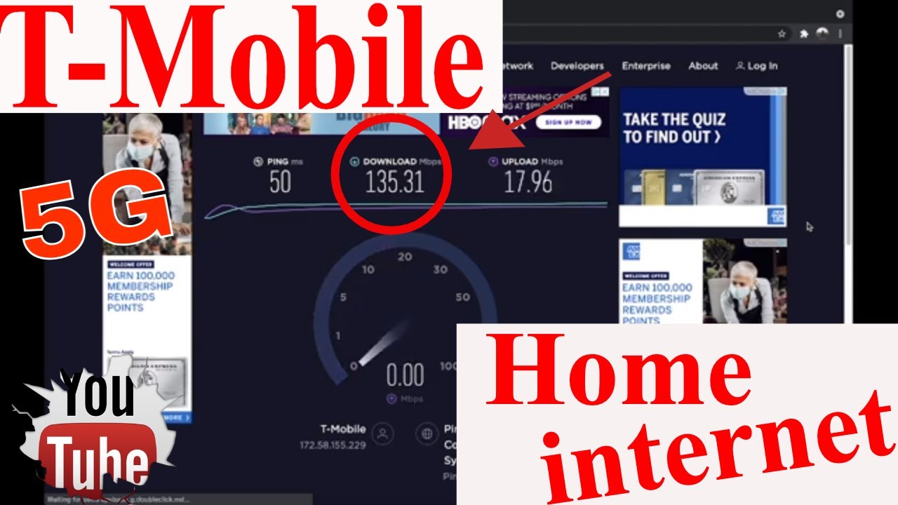 T-Mobile 5G Home internet | New Gateway | New Speed Test - YouTube