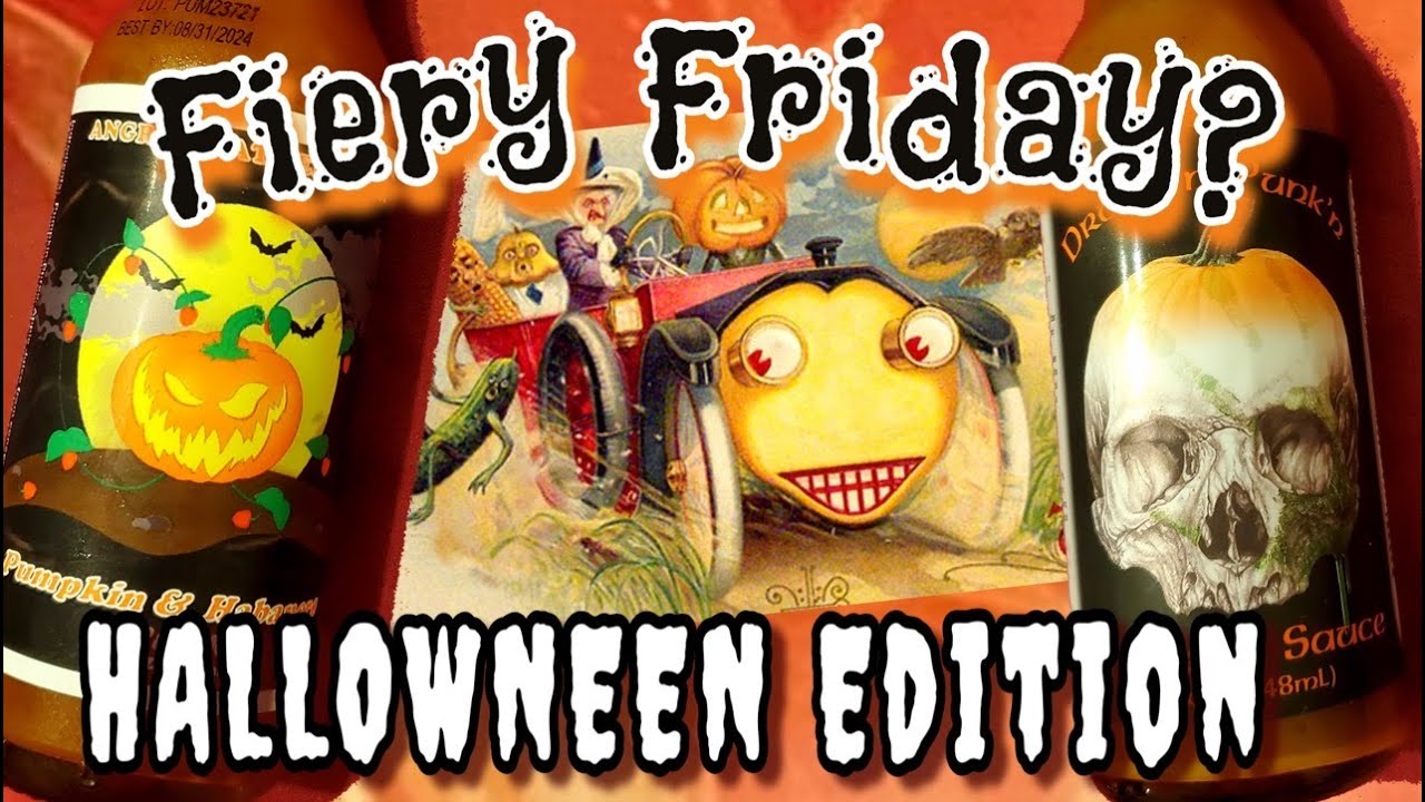🔥 Are Pumpkin “SPICE” Hot Sauces Worth It? Fiery “Friday” - HALLOWEEN ...