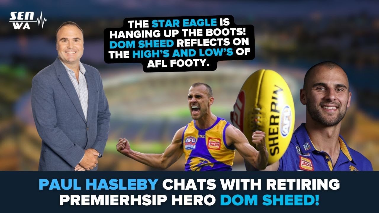 Dom Sheed - Retiring West Coast Eagle - YouTube