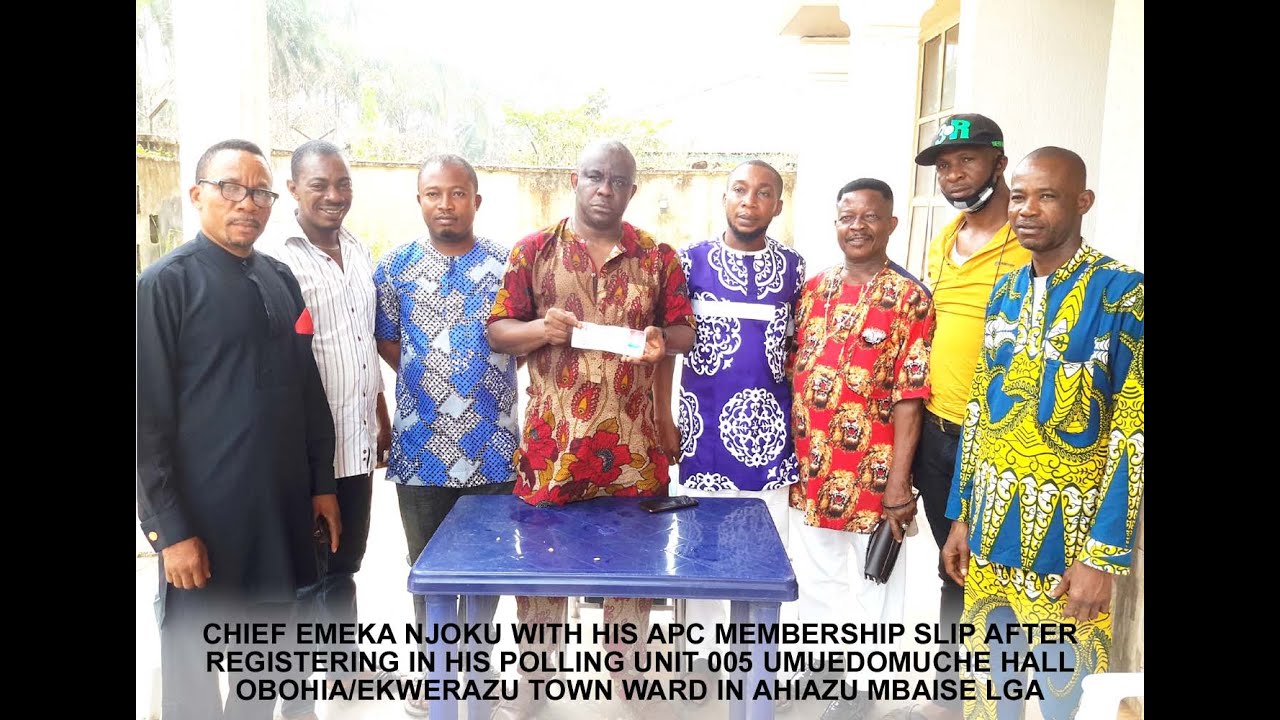 CHIEF EMEKA NJOKU JOINS APC - YouTube