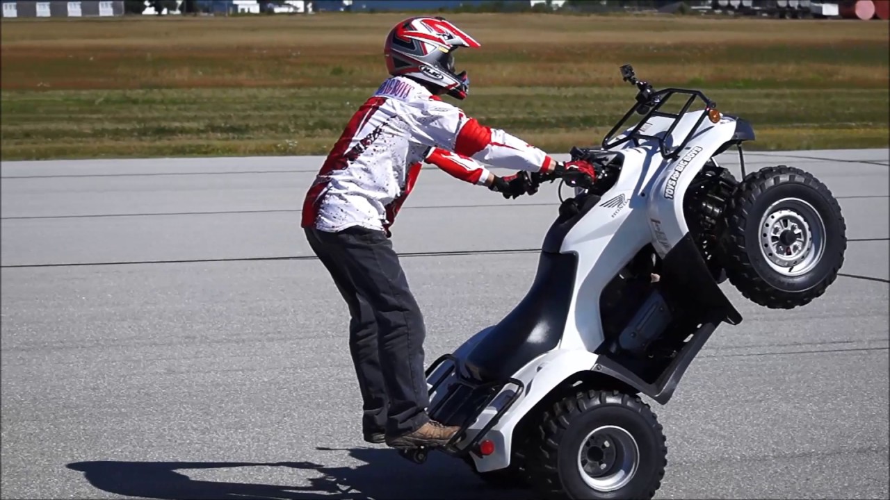 Roger LeBlanc Quad Bike World Record - YouTube