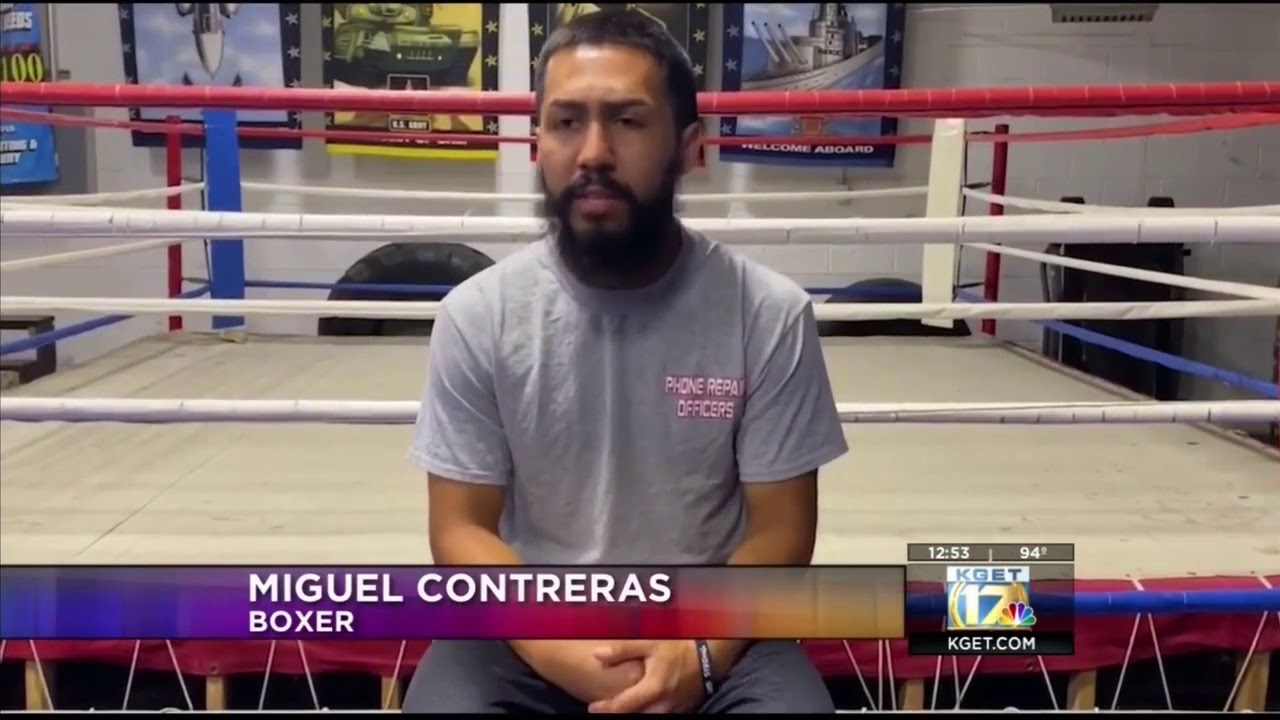 Local boxer Miguel Contreras set to fight on ESPN Tuesday - YouTube