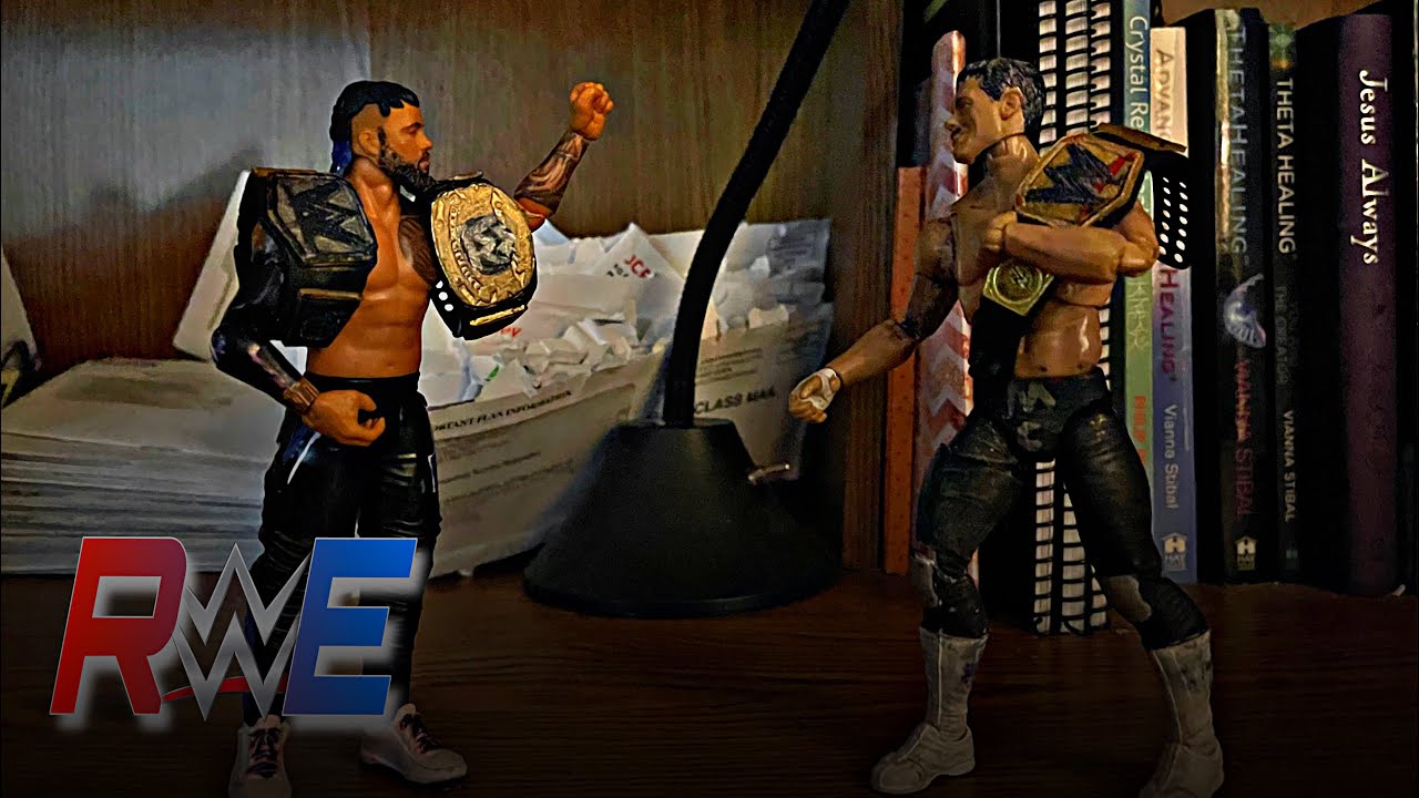 RWE Jey Uso VS Makel Collins - YouTube