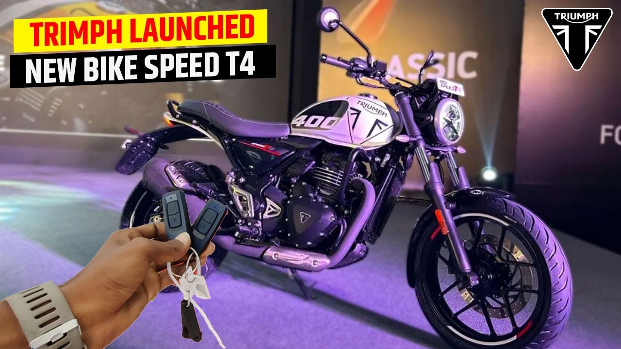 Triumph Speed T4 Launched in India🔥🤩Price & New Features ? Triumph ...